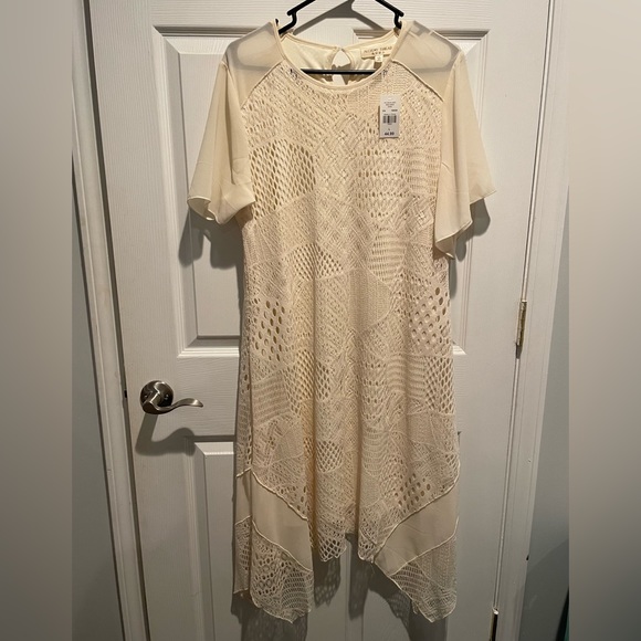 Alchemy Thread | Dresses | Alchemy Thread Cream Crochet Dress Size L ...